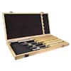 WEN 16 in. to 22 in. Artisan Chisel Set with High-Speed Steel Blades ...