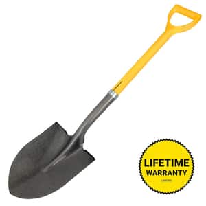 Ashman Online Digging Shovel 41 in. Durable Handle Length Fiberglass ...