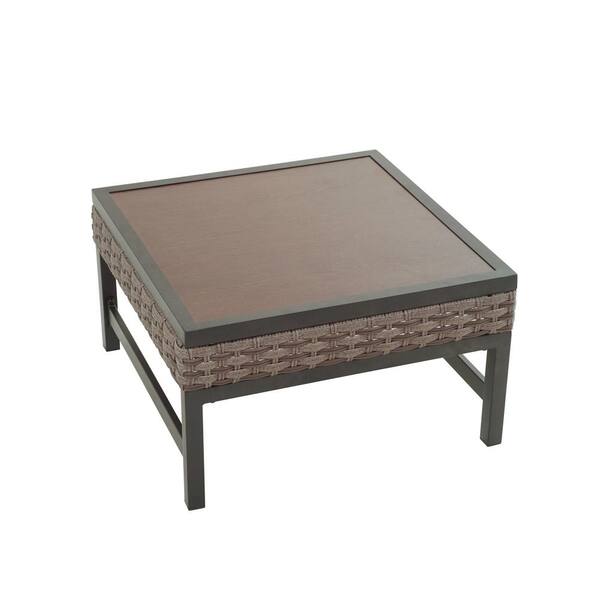 Patio Festival Metal Outdoor Side Table PF20203 - The Home Depot