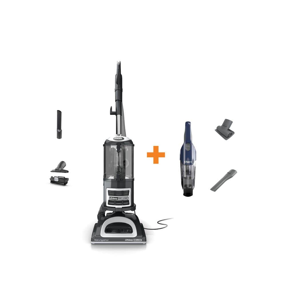 Shark Navigator Lift-Away DLX Upright Vacuum with Cyclone PET Handheld ...