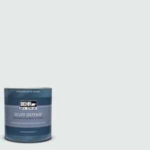 BEHR MARQUEE 1 gal. #PWN-27 Blue Opal Matte Interior Paint & Primer ...