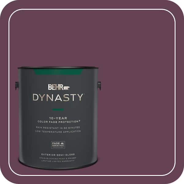 BEHR DYNASTY 1 gal. #S-G-690 Delicious Berry Semi-Gloss Exterior Stain ...