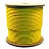 Rope King 1/2 in. x 250 ft. Hollow Braided Poly Rope Yellow HBP-12250 ...