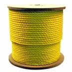 Rope King 5/8 in. x 140 ft. Solid Braided Poly Rope Red SBP-58140R ...