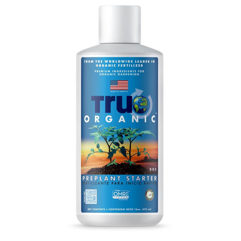 TRUE ORGANIC 16 oz. Organic Preplant Starter Liquid Fertilizer 2-2-2 ...