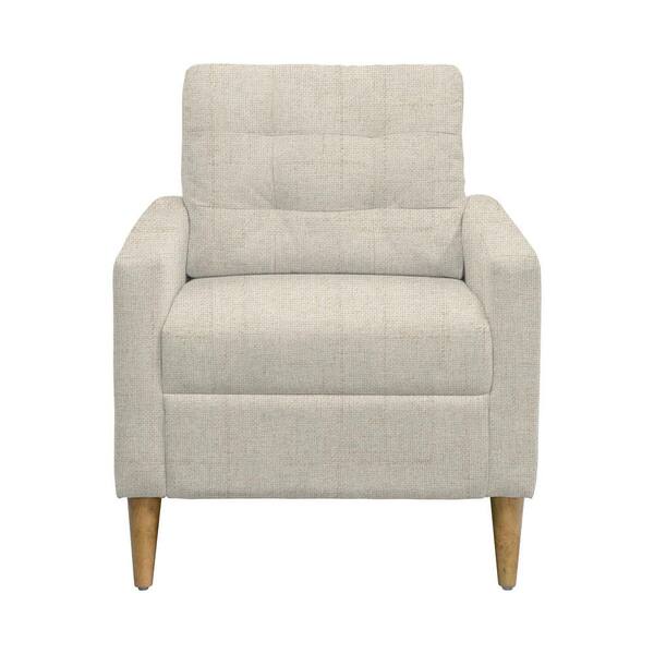 510 Design Dani Cream Arm Chair with Tufted back 5DS100-0040 - The Home ...