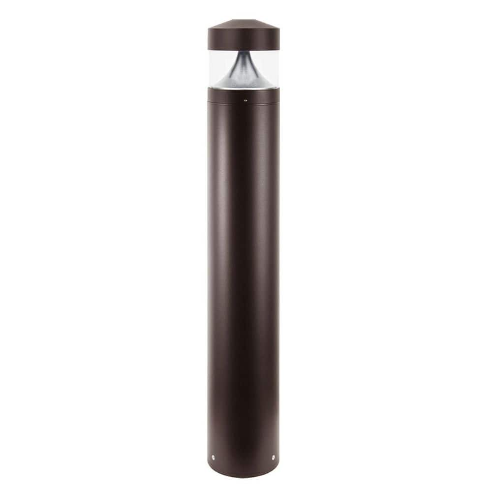 SOLUS Round 200BC Line-Voltage Bronze Aluminum 937 Lumen Hardwired ...