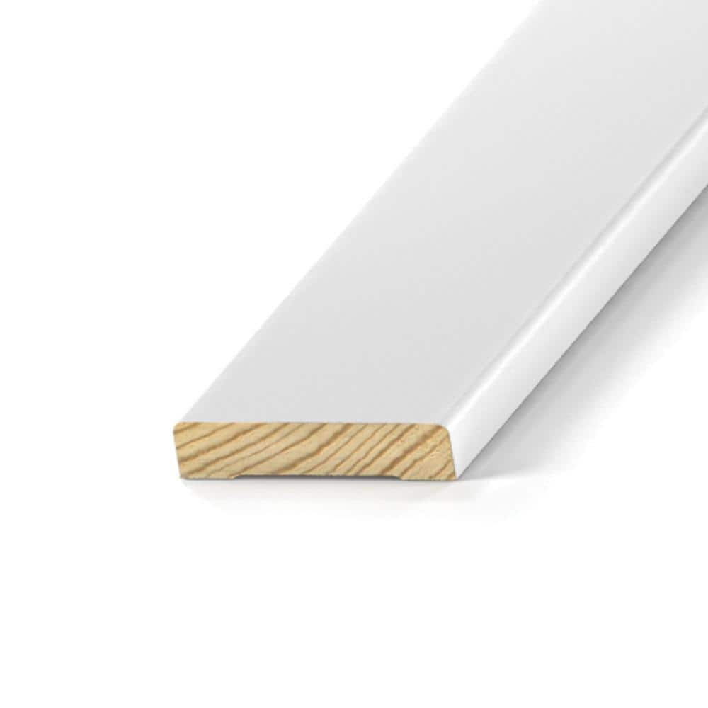 Kelleher Round Edge 9/16 in. x 1-5/8 in. Primed Pine Casing P232PR ...