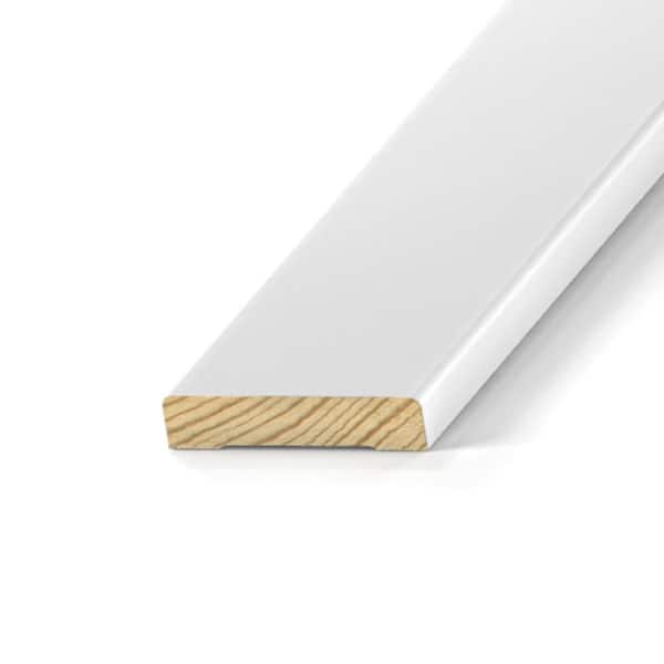Kelleher Round Edge 9/16 in. x 1-5/8 in. Primed Pine Casing P232PR ...
