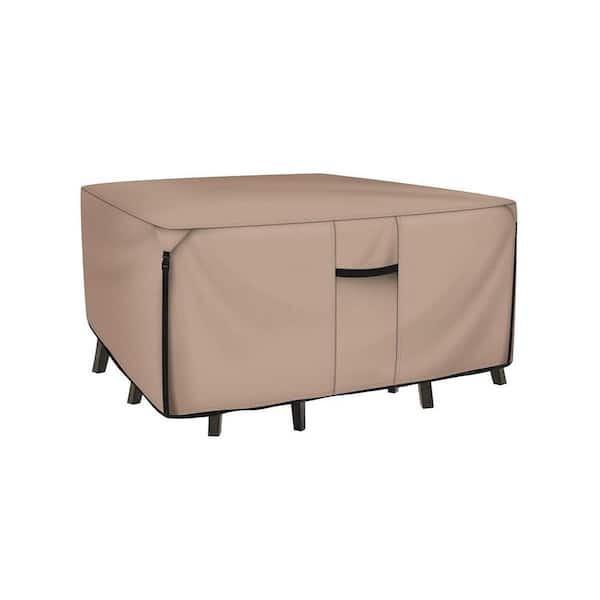 Phewnyzo 94" Square Heavy Duty Waterproof Patio Table Cover with Air ...