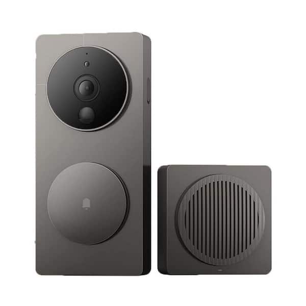Adrinfly 1080p FHD Video Doorbell with Chime, Local Face Recognition ...