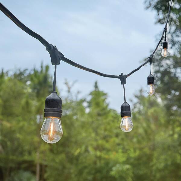 Feit Electric 11 Watt Equivalent S14 String Light LED Light Bulb Soft White 2700K 4 Pack S14 827 FILED 4 The Home Depot