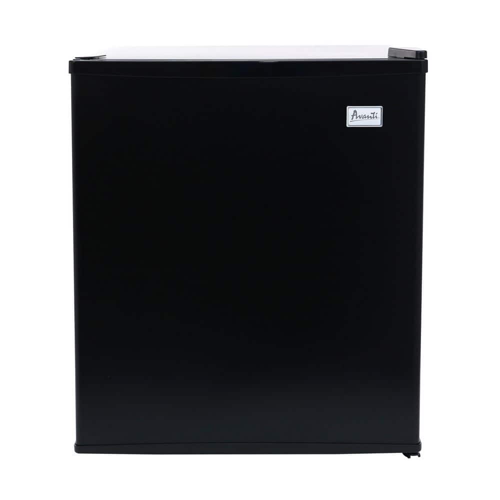 Avanti 17 in. 1.7 cu. ft. Superconductor Mini Refrigerator in Black ...