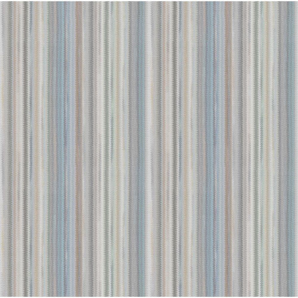 York Wallcoverings Striped Sunset Blue Grey Peel and Stick Wallpaper ...