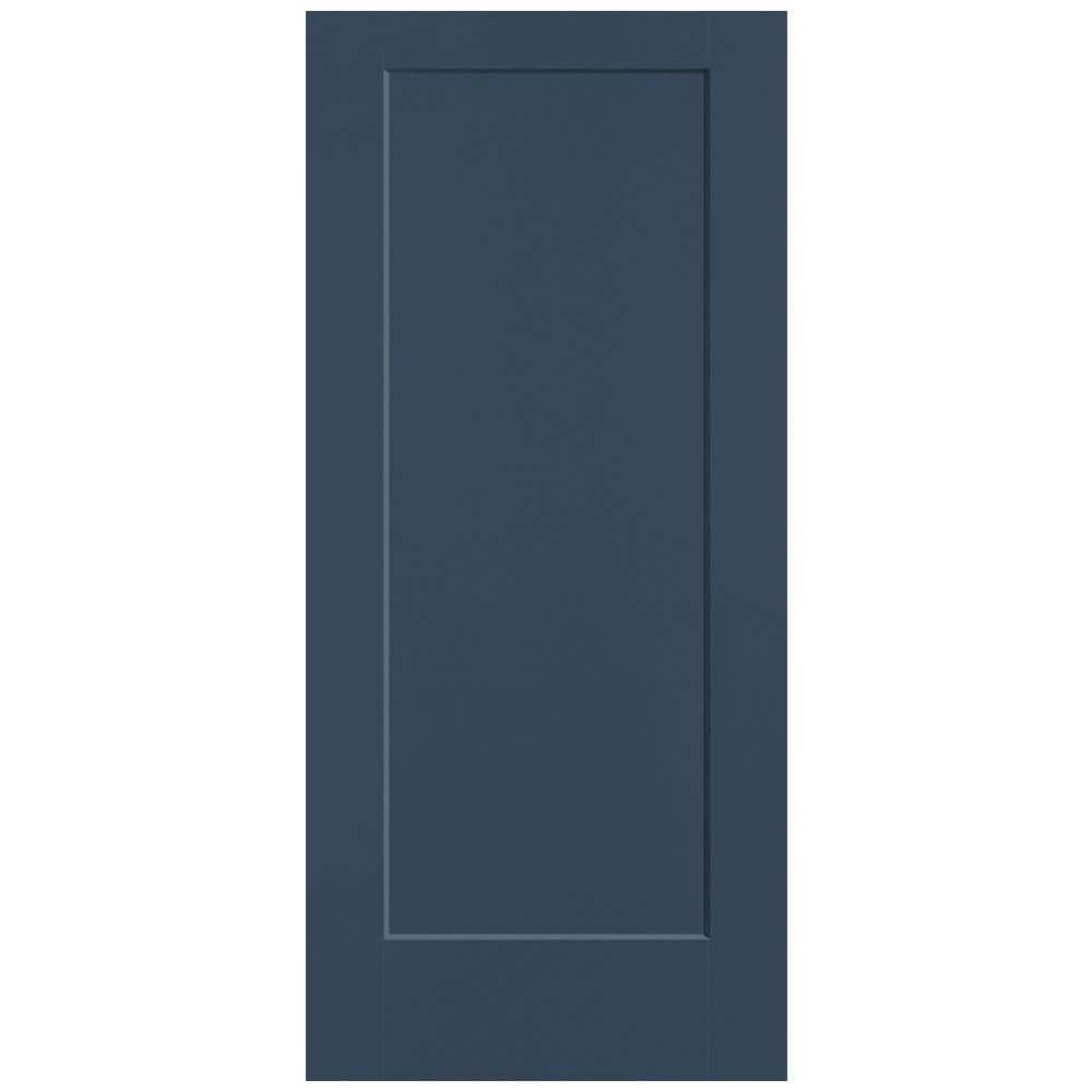 Masonite 36 in. x 80 in. 1-Panel Lincoln Park Single Bore Solid Core ...