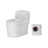Simple Project Macerating Toilet 600w 1-Piece 0.8/1.28 GPF Dual Flush ...