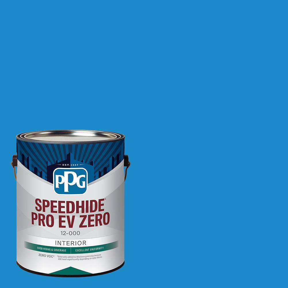 PPG Speedhide Pro EV Zero 1 gal. PPG1240-6 Newport Blue Semi-Gloss ...