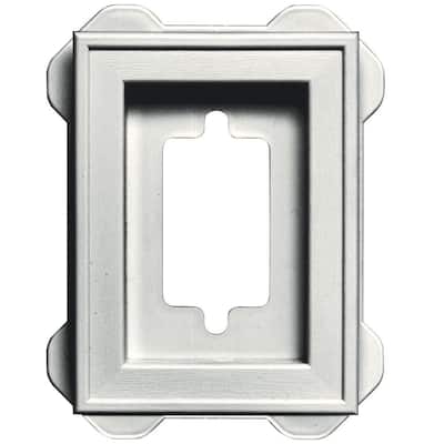 Vinyl - Universal - Mounting Blocks - Siding Accessories - The Home Depot