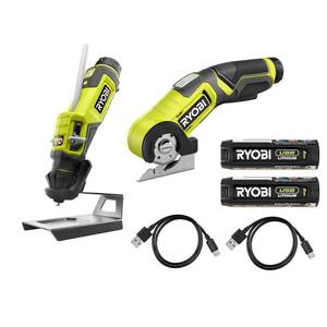 RYOBI USB Lithium Glue Pen Kit with 2.0 Ah USB Lithium Battery and ...