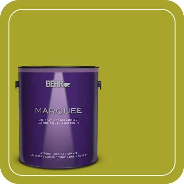 BEHR MARQUEE 1 gal. #P340-7 Venom Eggshell Enamel Interior Paint ...