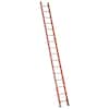 Werner 16 ft. Fiberglass D-Rung Straight Ladder with 300 lb. Load ...