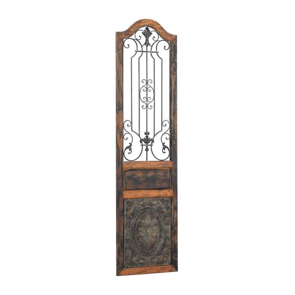 Distressed Home With Iron Bars