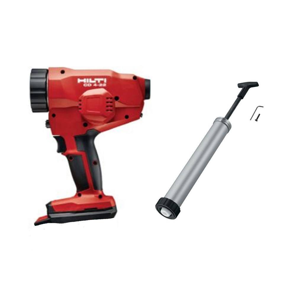 Hilti 22-Volt CD4 NURON Lithium-Ion Cordless 20 oz. Caulk Gun with ...