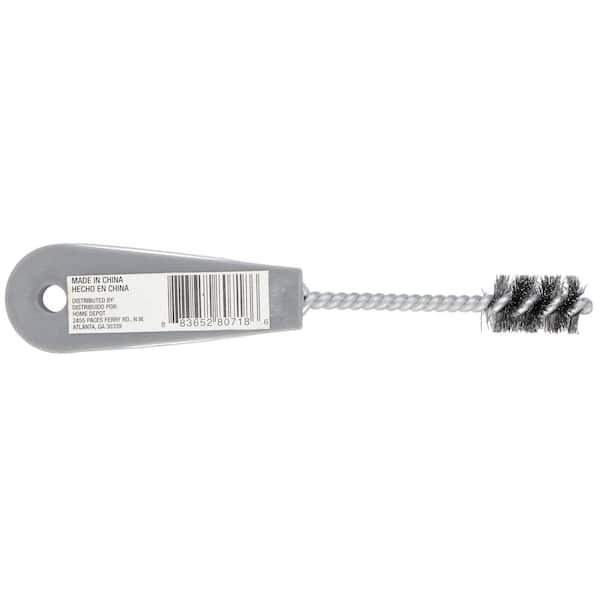 HDX 1/2 in. Heavy-Duty Brush with Steel Bristles 80-718-111 - The Home ...