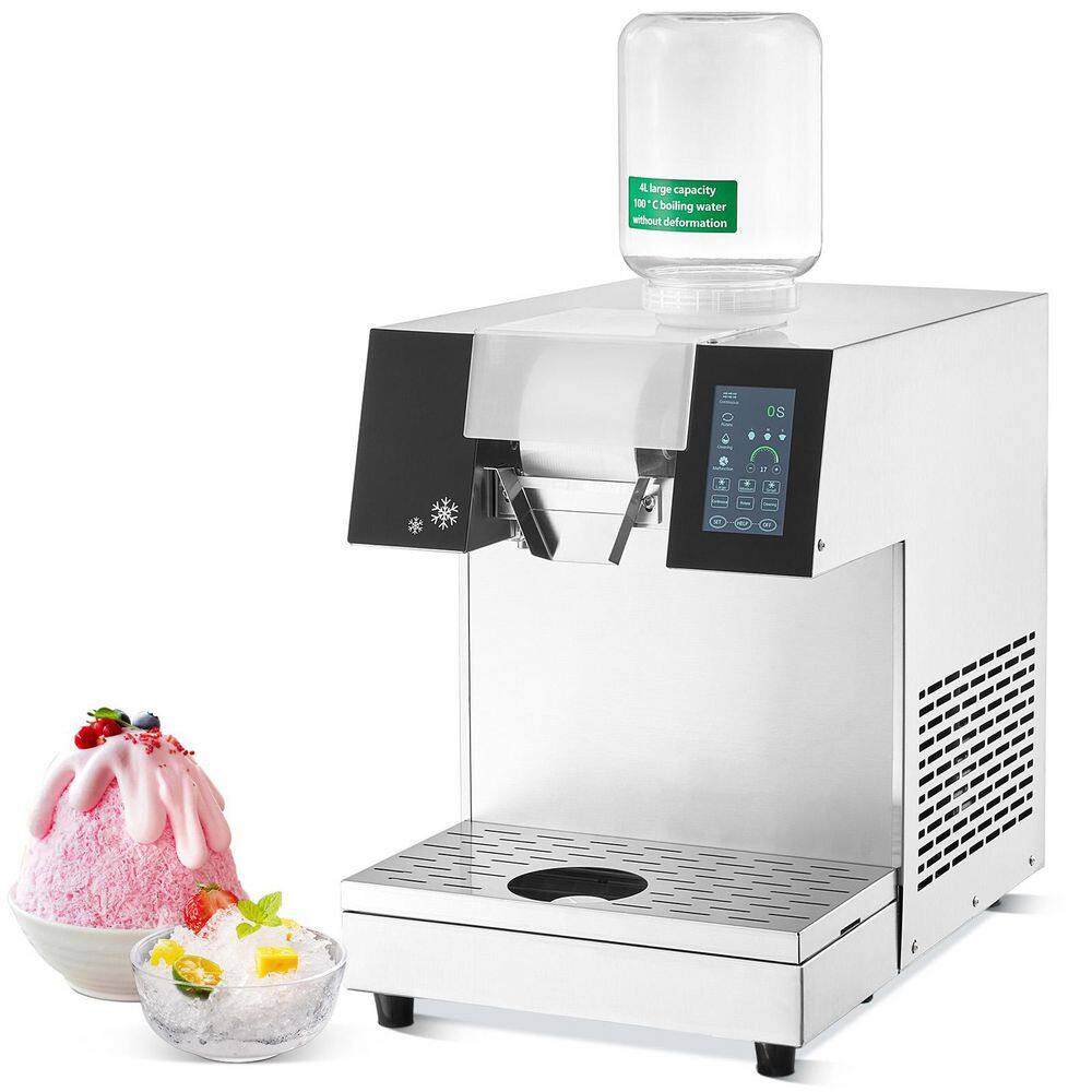 SKYSHALO Commercial Snowflake Ice Machine, 8112 oz. /24 H Snowflake Ice ...