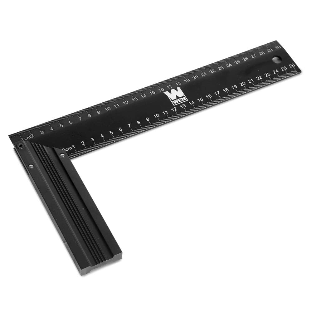 WEN 300-mm Right Angle Heavy-Duty Aluminum Steel Metric Carpenter's ...