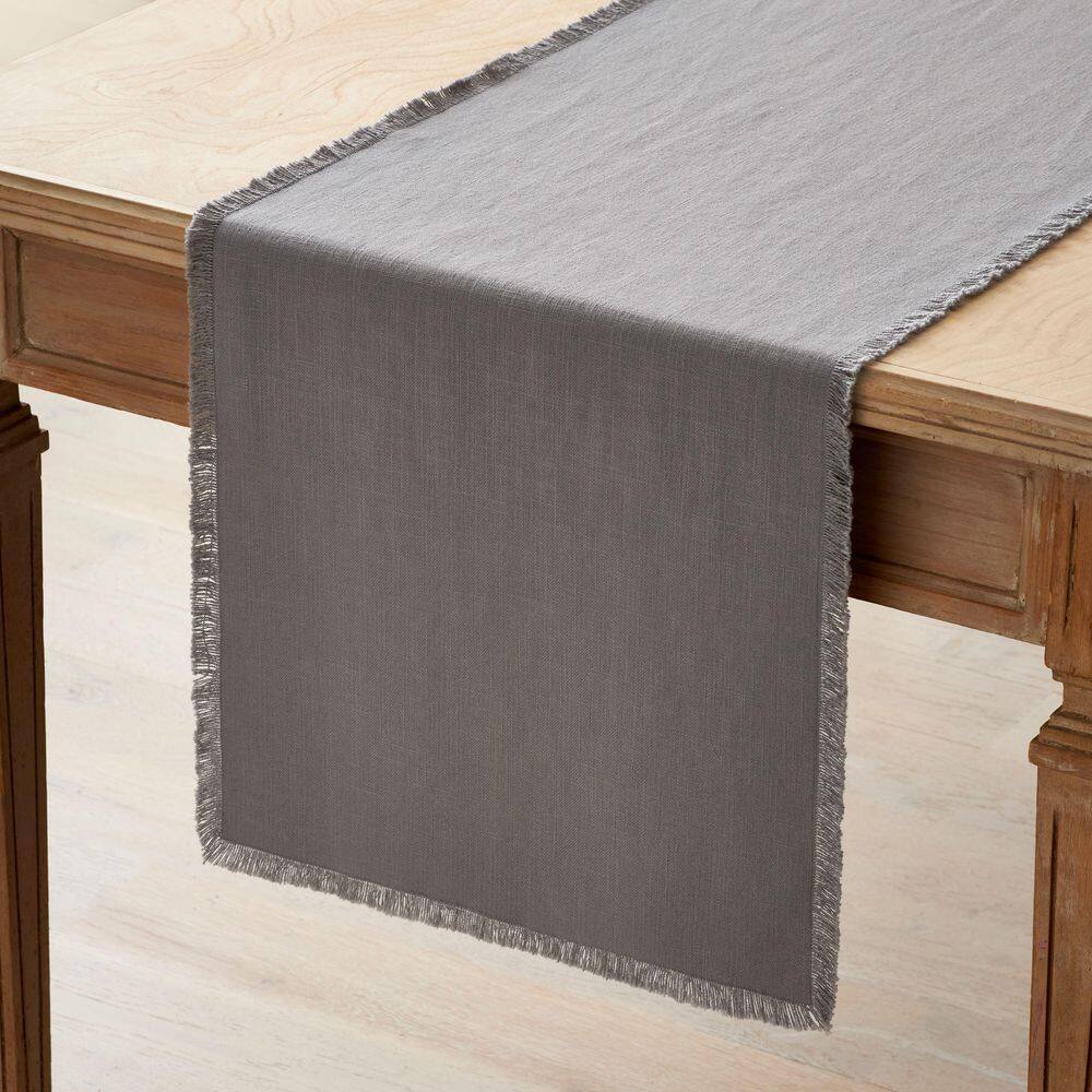 The Company Store Company Cotton Solid Fringe 16 in. W x 108 in. L ...