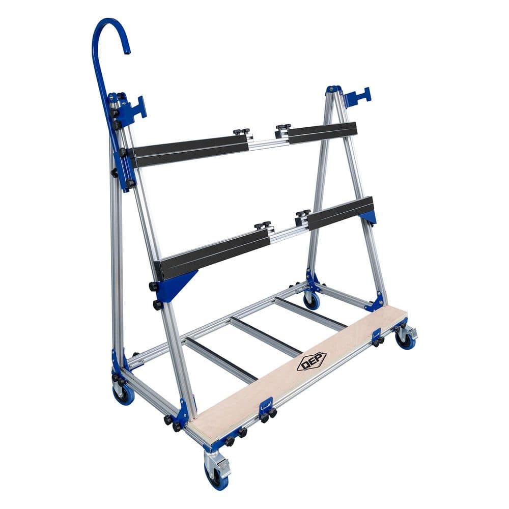QEP GPTP (Gauged Porcelain Tile Panel) 60 in. W Transport Cart with 450 ...