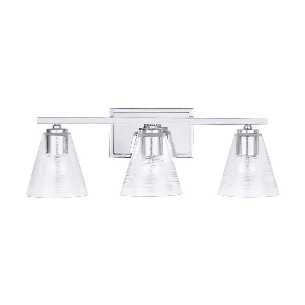 Capital Lighting Fixture Company Layla 24 in. W x 8 in. H x 8 in. E 3 ...