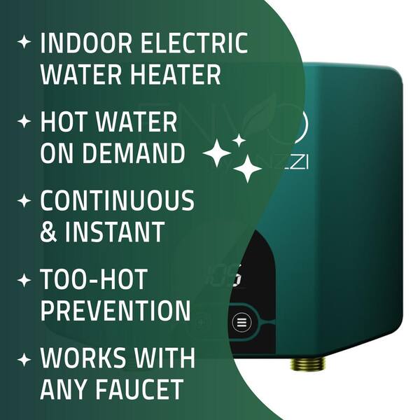 Electric Tankless Water Heater 6000W Tankless Electric Water Heater ...