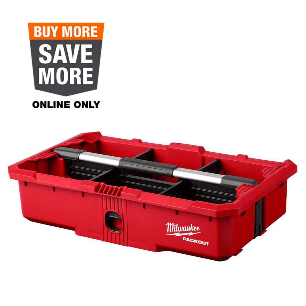 Milwaukee PACKOUT Tool Tray with Quick Adjust Dividers 48-22-8045 - The ...