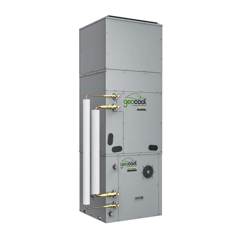 MRCOOL GeoCool Geothermal 48k BTU 4-Ton Vertical Upflow Single-Stack ...