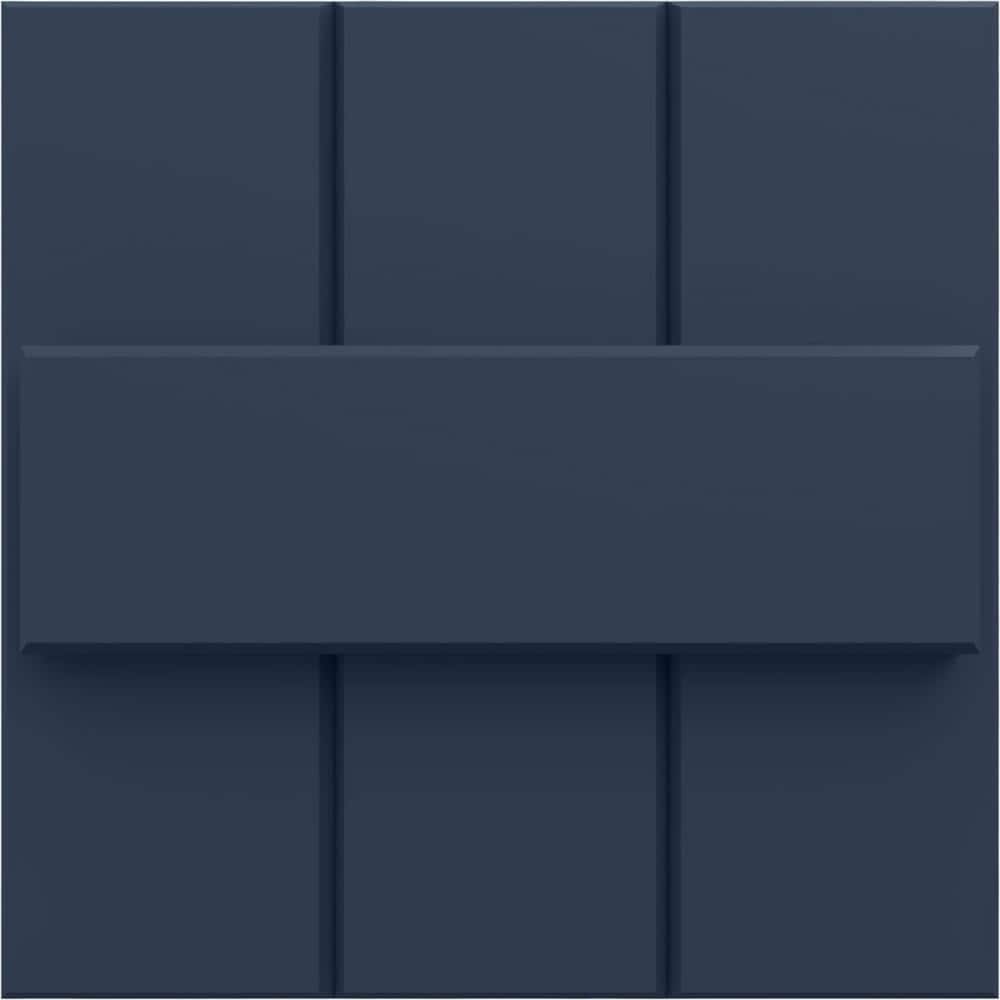 Ekena Millwork 12-in W x 12-in H True Fit PVC Joined Board-n-Batten ...