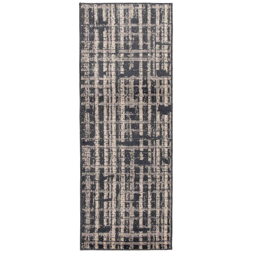 Capri Galinda Vintage Blue/Storm 26 in. W x 1200 in. L Stair Runner ...