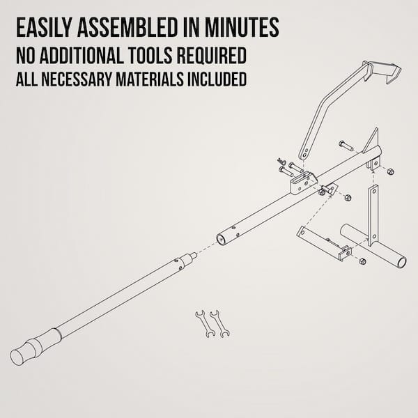 RIGHT HAND Timberjack Log Lifter Heavy-Duty Log Jack Helps You Lift ...