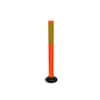 Three D Traffic Works 36 in. Orange Delineator Post with Base and 3 in ...