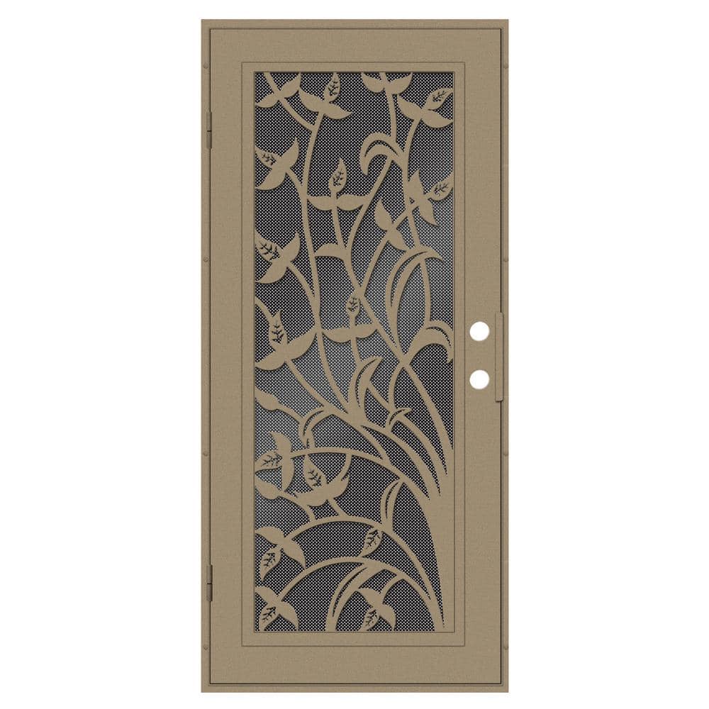 Unique Home Designs Yale 30 in. x 80 in. Right Hand/Outswing Desert ...