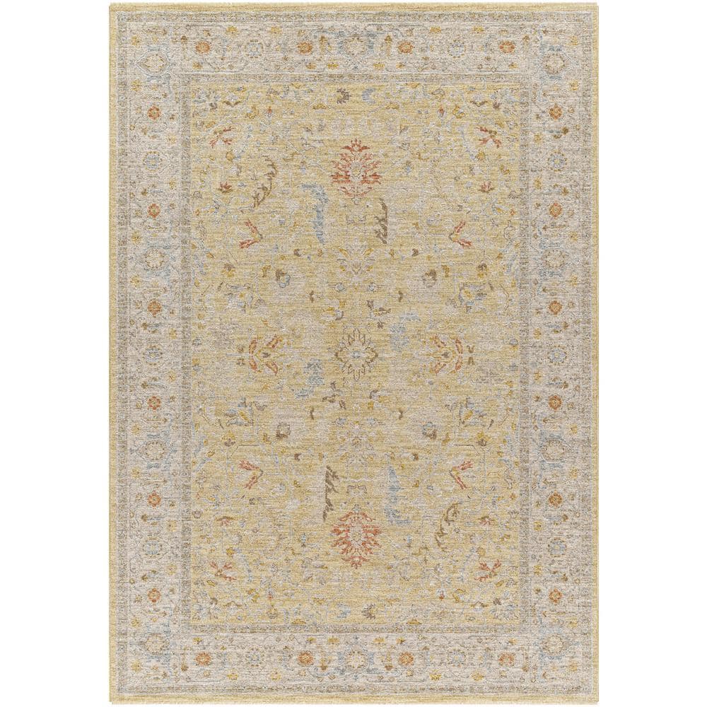 Livabliss Avant Garde Gray Traditional 3 ft. x 4 ft. Indoor Area Rug ...