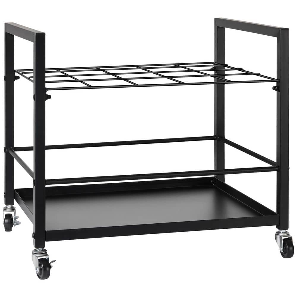 SKYSHALO Blueprint Storage Rack, 20 Slots Blueprint Holder with Wheels ...
