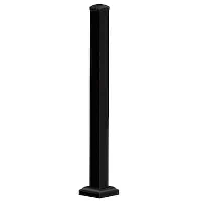 Black - Deck Post Sleeves - Decking - The Home Depot