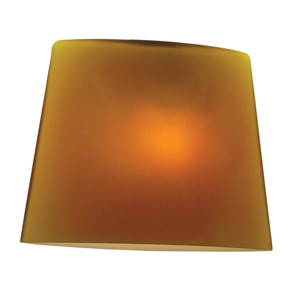 Access Lighting 6 in. Amber Glass Shade 920ST-AMB - The Home Depot