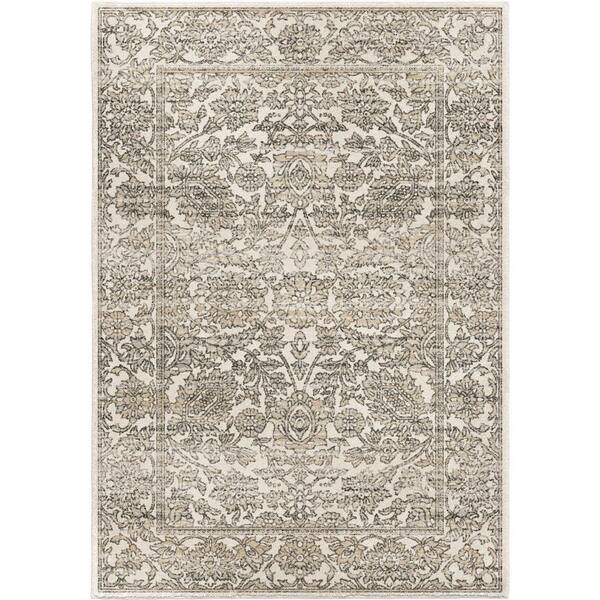 Orian Rugs Riverstone Persian Tonal 9 ft. x 13 ft. Light Grey Area Rug ...
