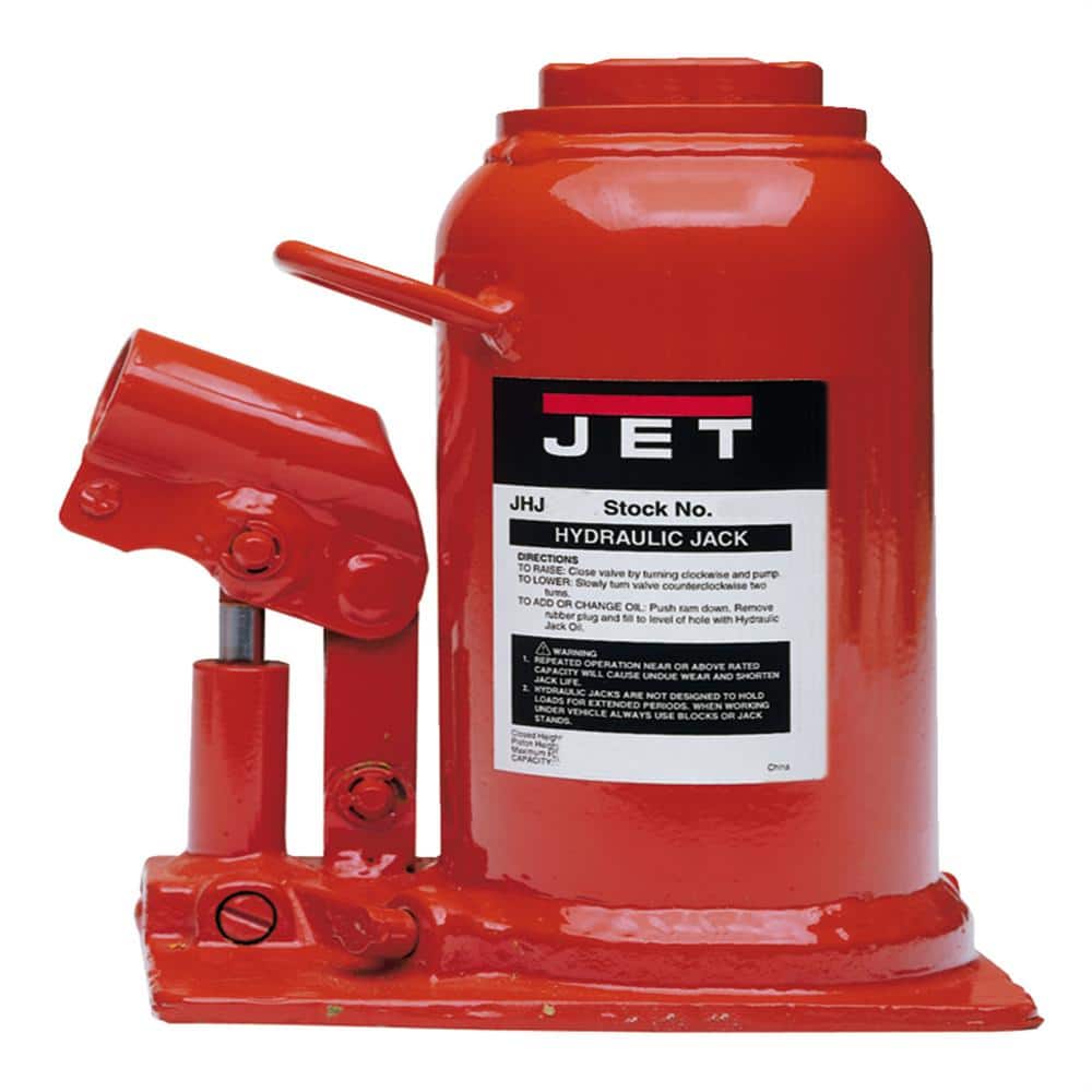 Jet JHJ-17-1/2L, 17-1/2-Ton, Low Profile Bottle Jack 453318K - The Home ...