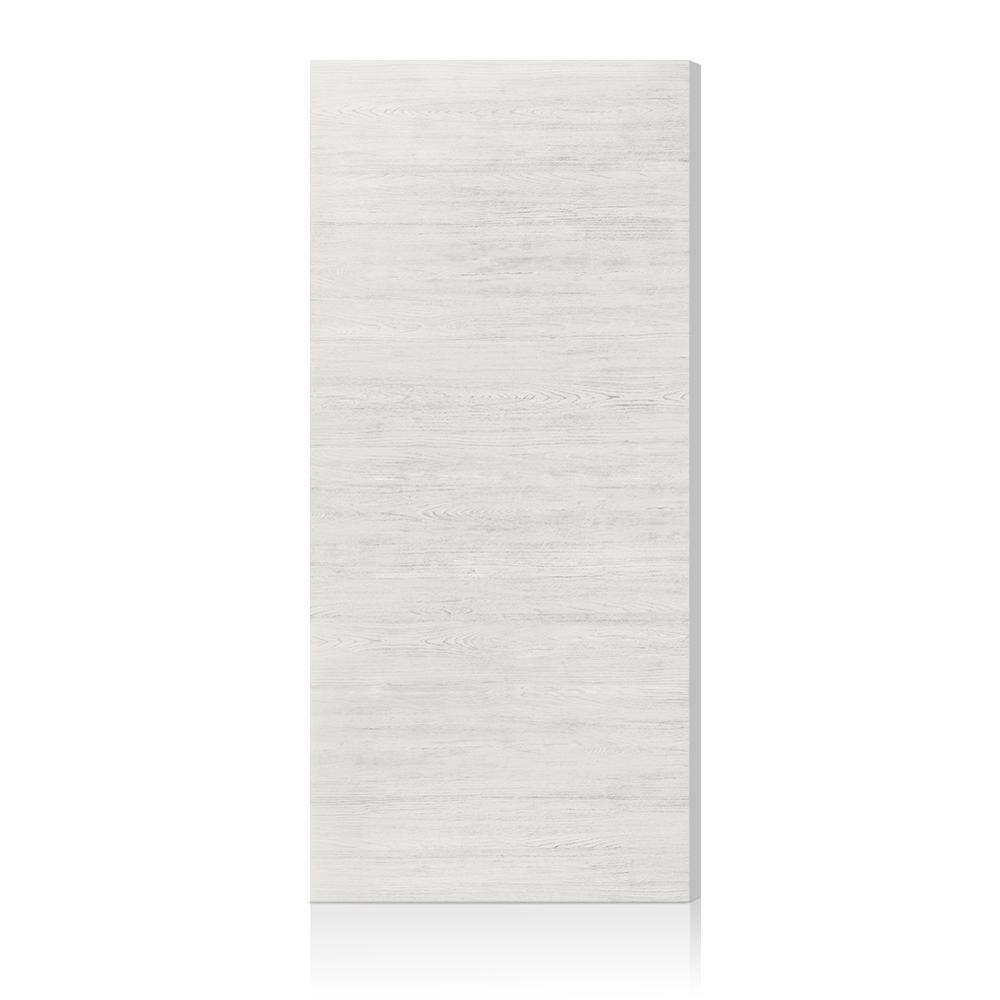 CALHOME 32 in. x 80 in. White Texture Flush Hollow Core Composite ...