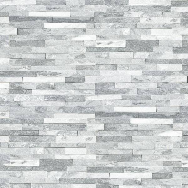MSI Take Home Tile Sample-Alaska Gray Ledger Panel 6 in. x 6 in ...