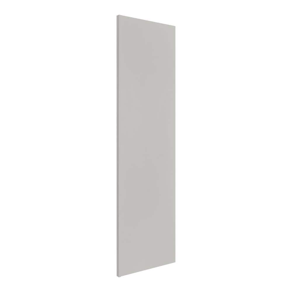 Hampton Bay Avondale 24 in. W x 90 in. H Refrigerator End Panel in Dove ...